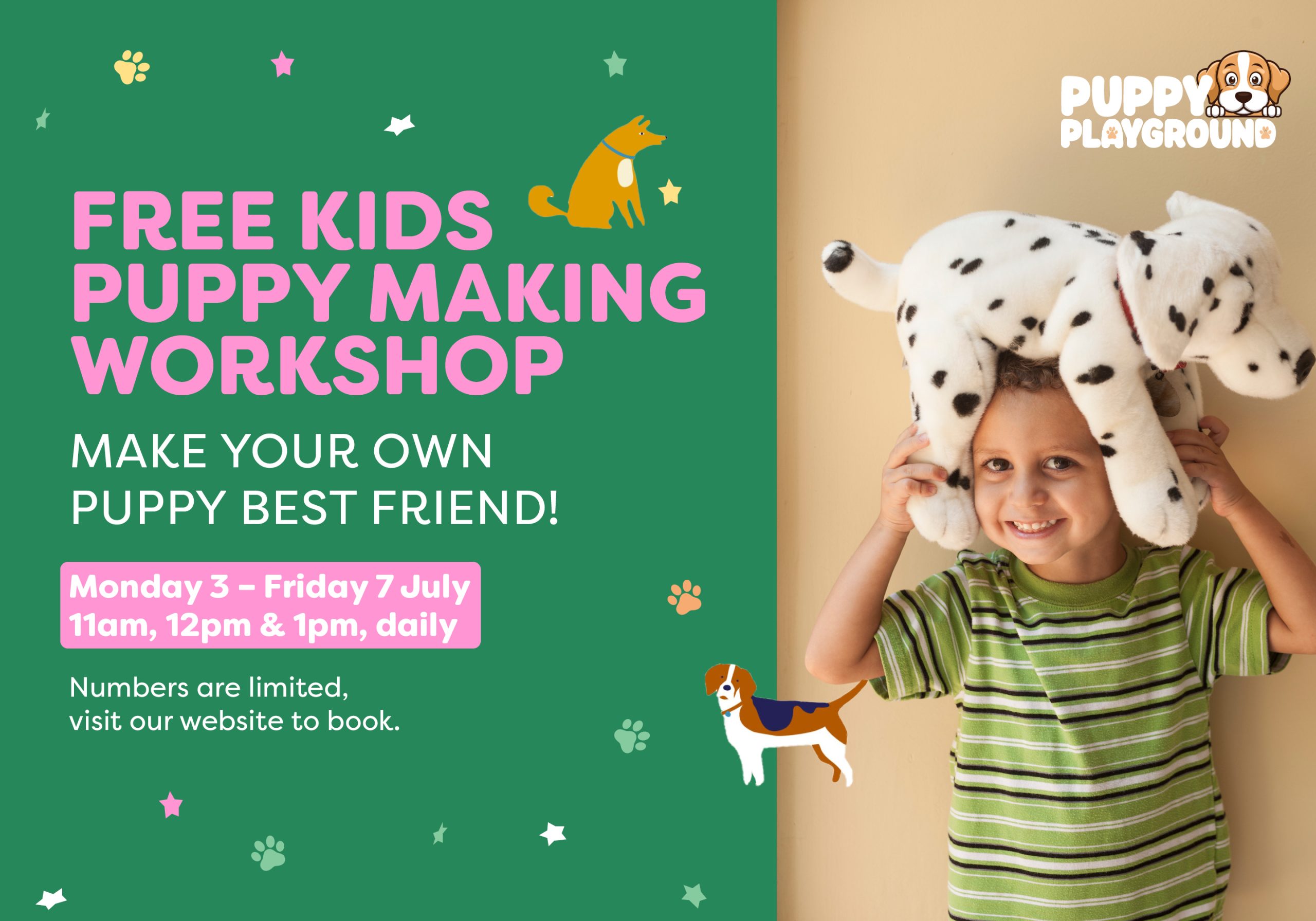 FREE Kids Puppy Making Workshop Kellyville Village free-kids-puppy-making-workshop-kellyville-village